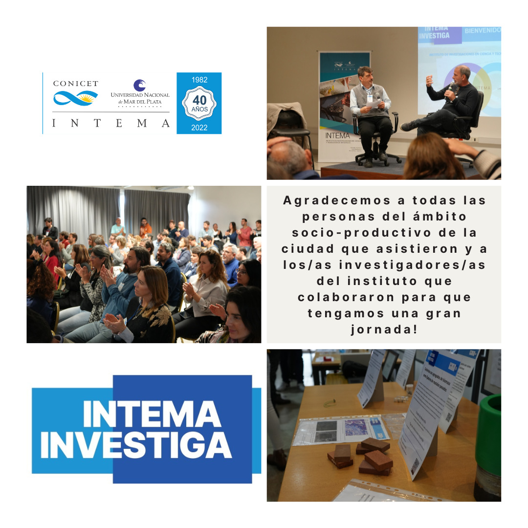 Jornada INTEMA Investiga con Empresas – INTEMA – Instituto de ...